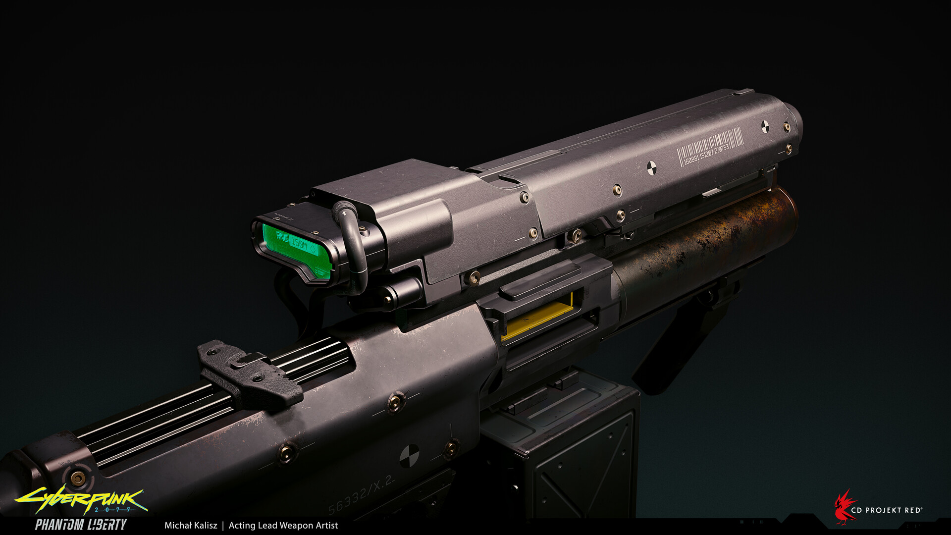Michal Kalisz - Cyberpunk 2077 Phantom Liberty: Militech Hercules 3AX