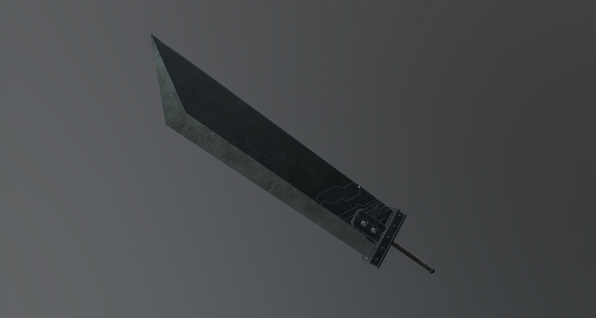 ArtStation - Final Fantasy 7 Remake Buster Blade