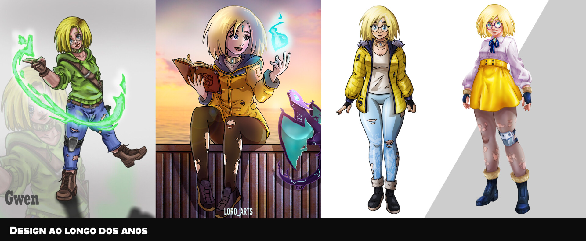 Loro _arts - Personal project - Character design series 03