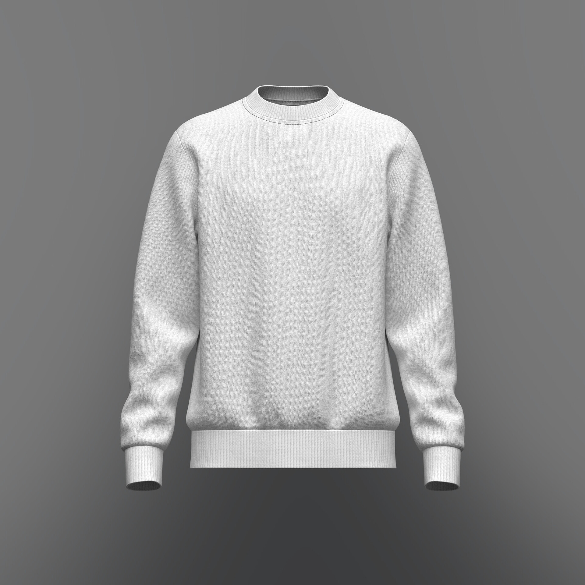 ArtStation - Men's Sweatshirt 3d Model