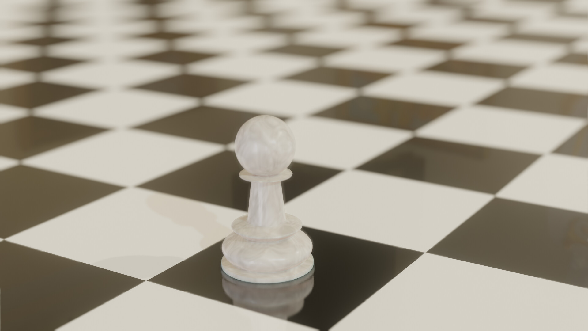 ArtStation - Elegance in Simplicity: Blender Chess Pawn