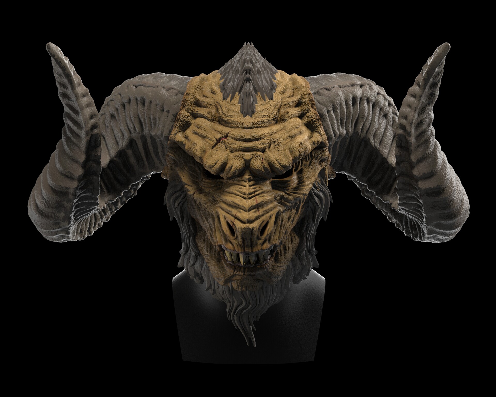 ArtStation - Monster mask