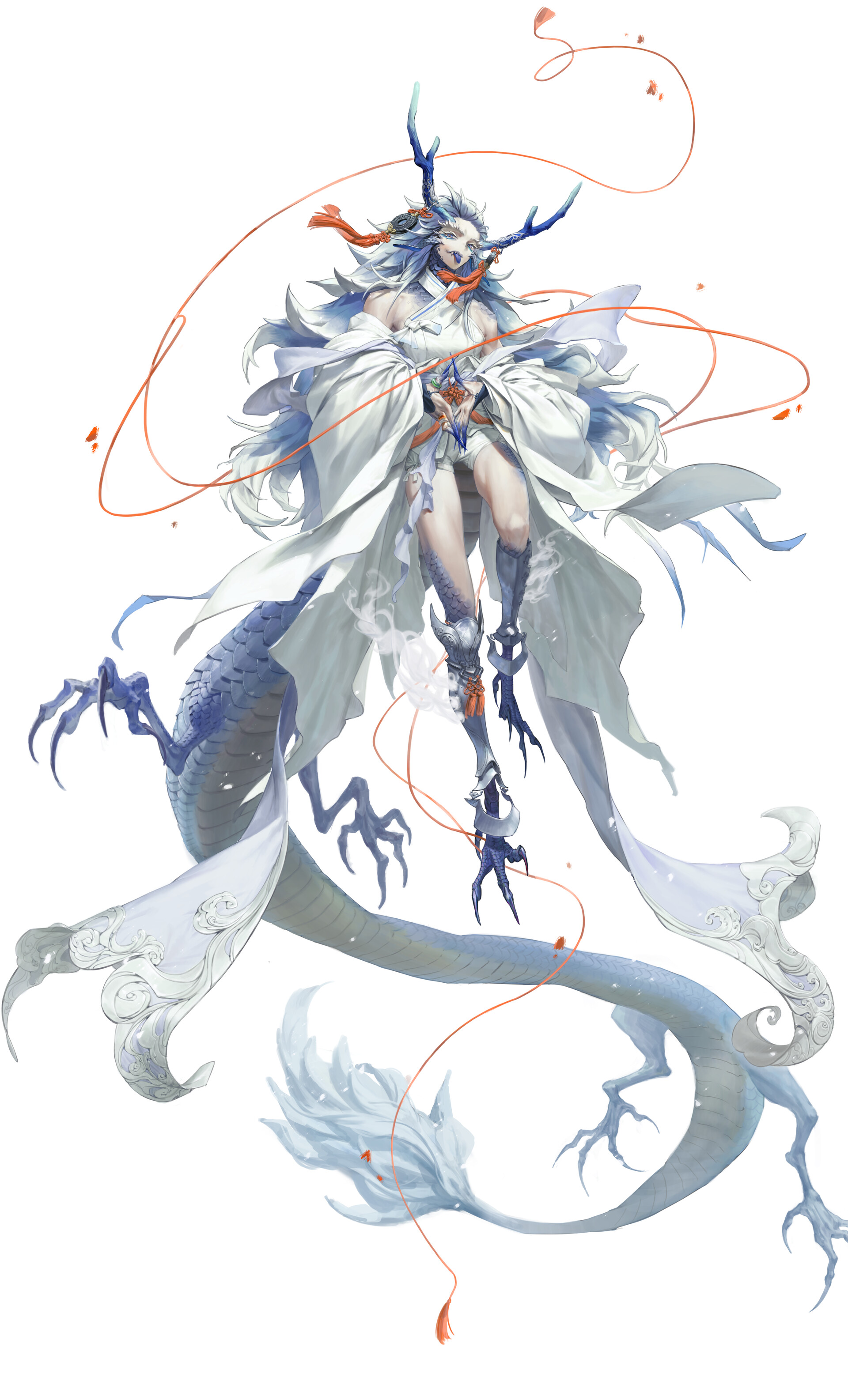 ArtStation - Blue dragon