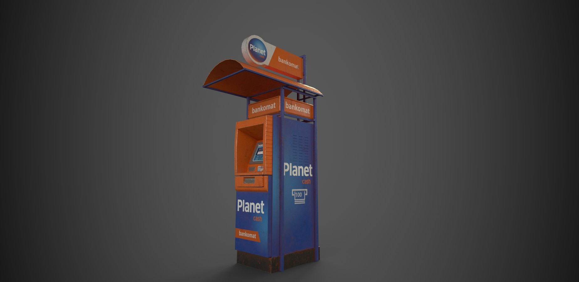 ArtStation - ATM machine of Planet cash