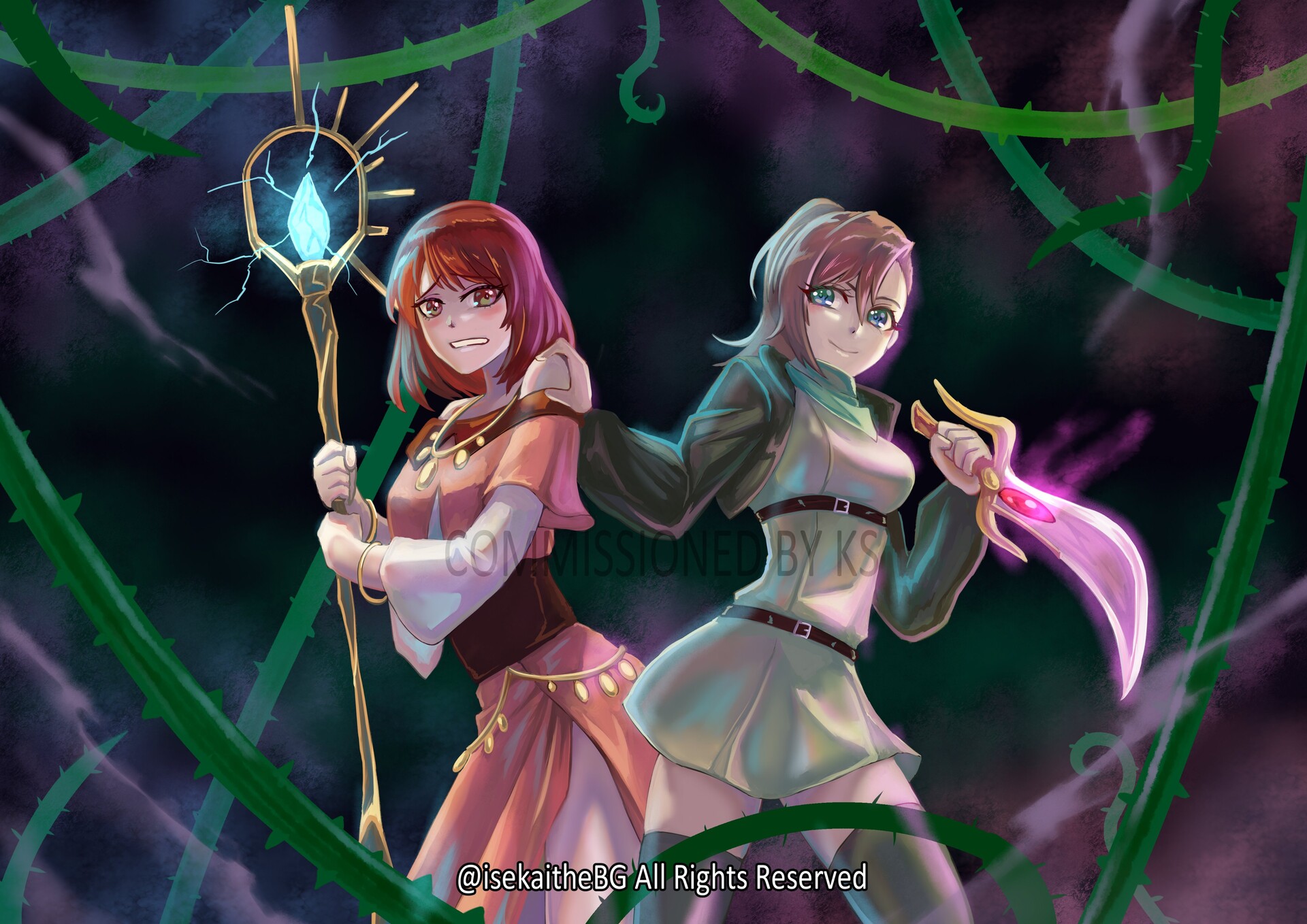 ArtStation - Illustration for Isekai the board game - Part 2