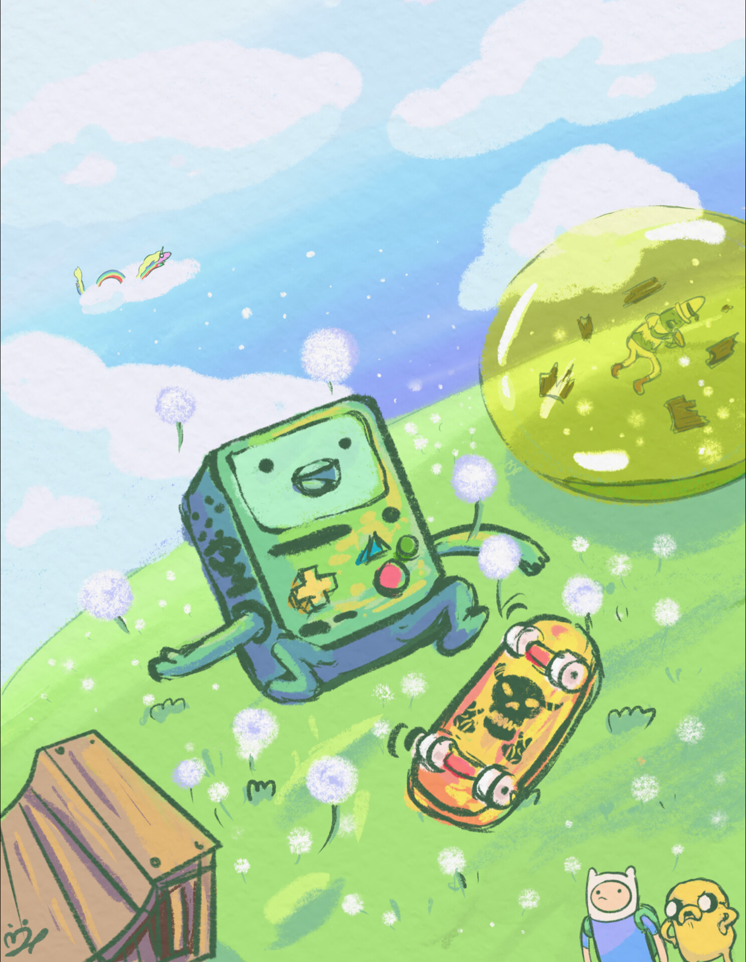 ArtStation - BMO Skates