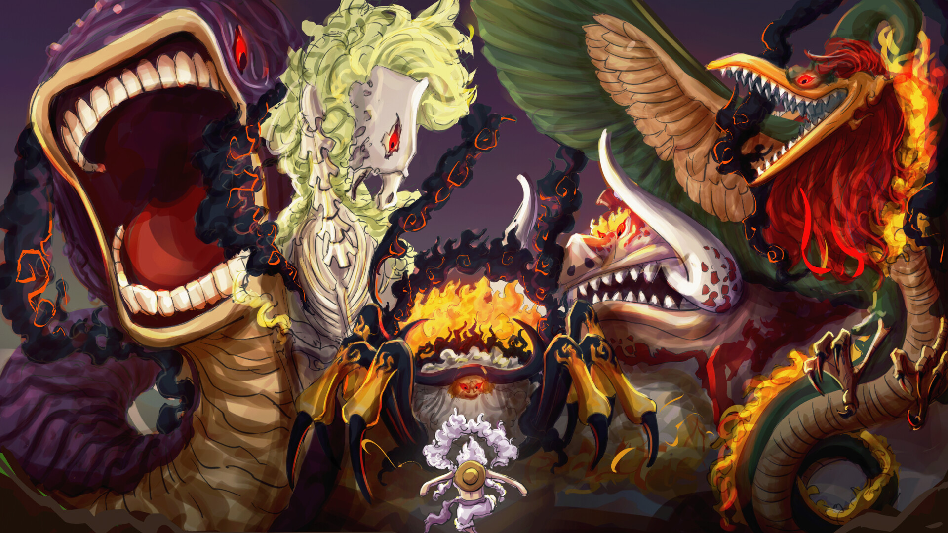 ArtStation - One Piece Chapter 1110