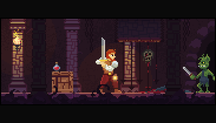 ArtStation - "Mundo Oscuro" Pixel Art Wannabe 02