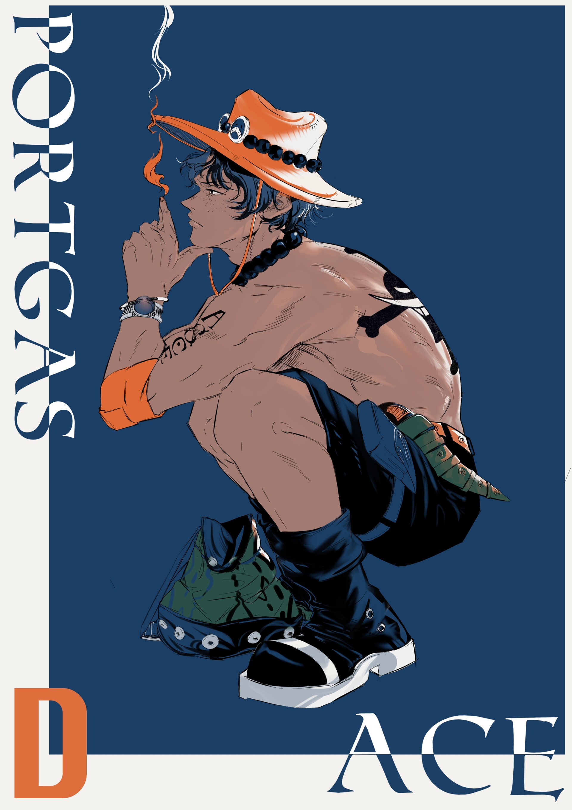 ArtStation - Portgas.D.Ace