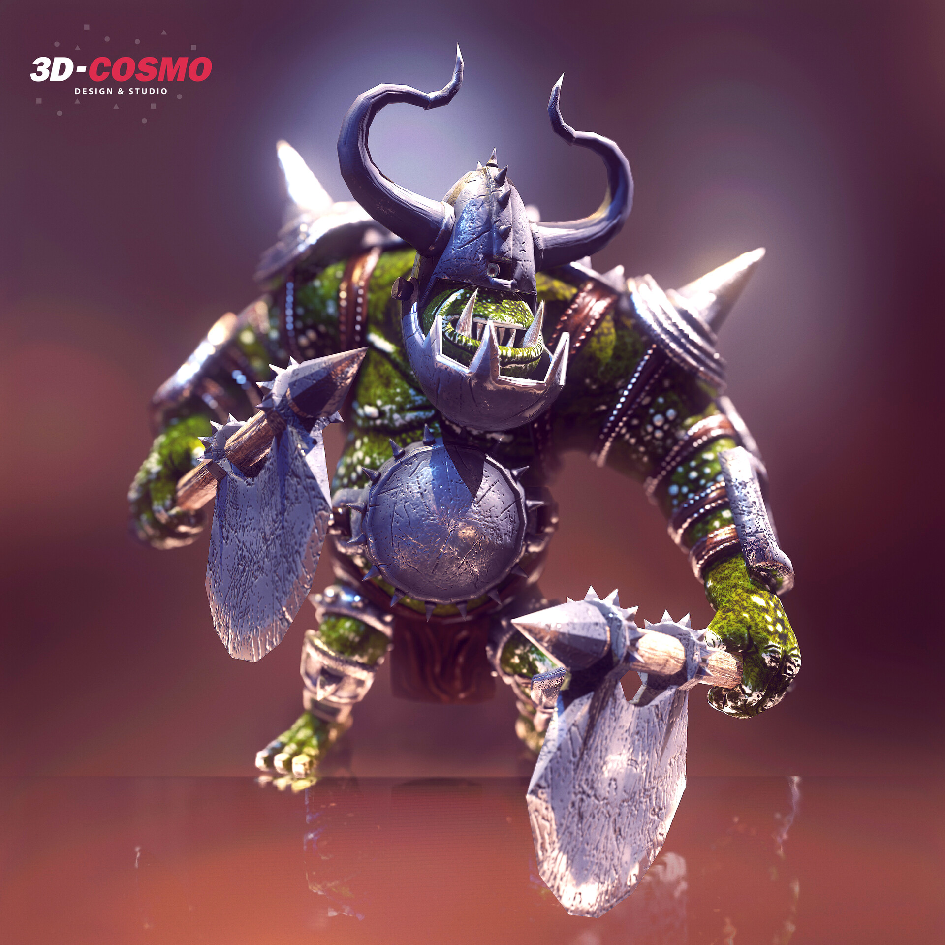 ArtStation - Warrior Ogre Model