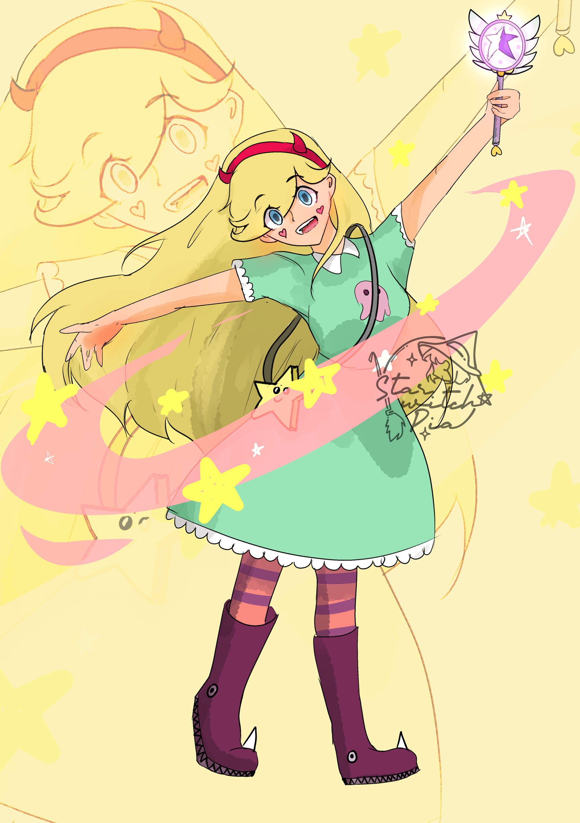 ArtStation - Star, Princess of Mewni