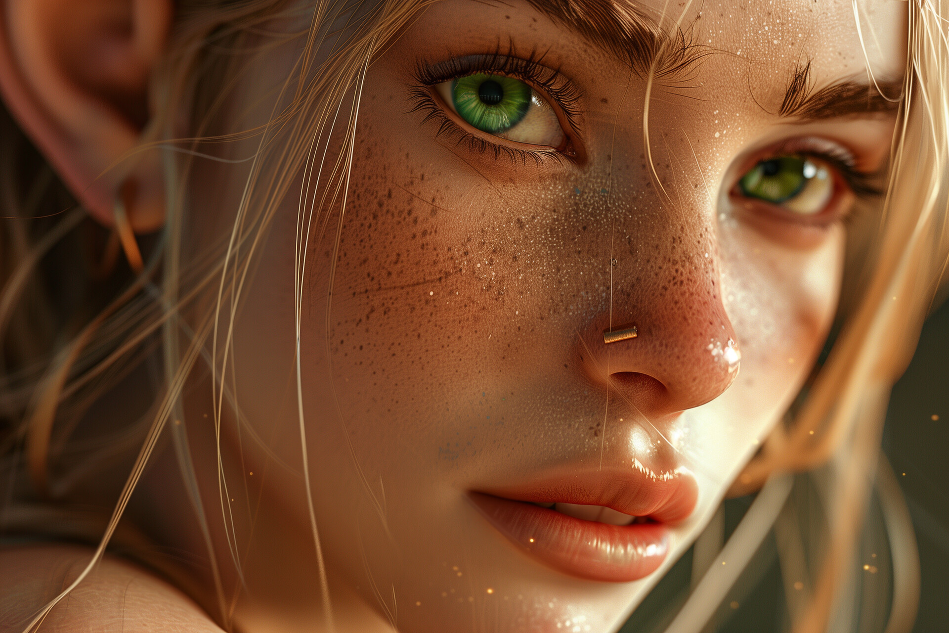 ArtStation - Elf Portrait