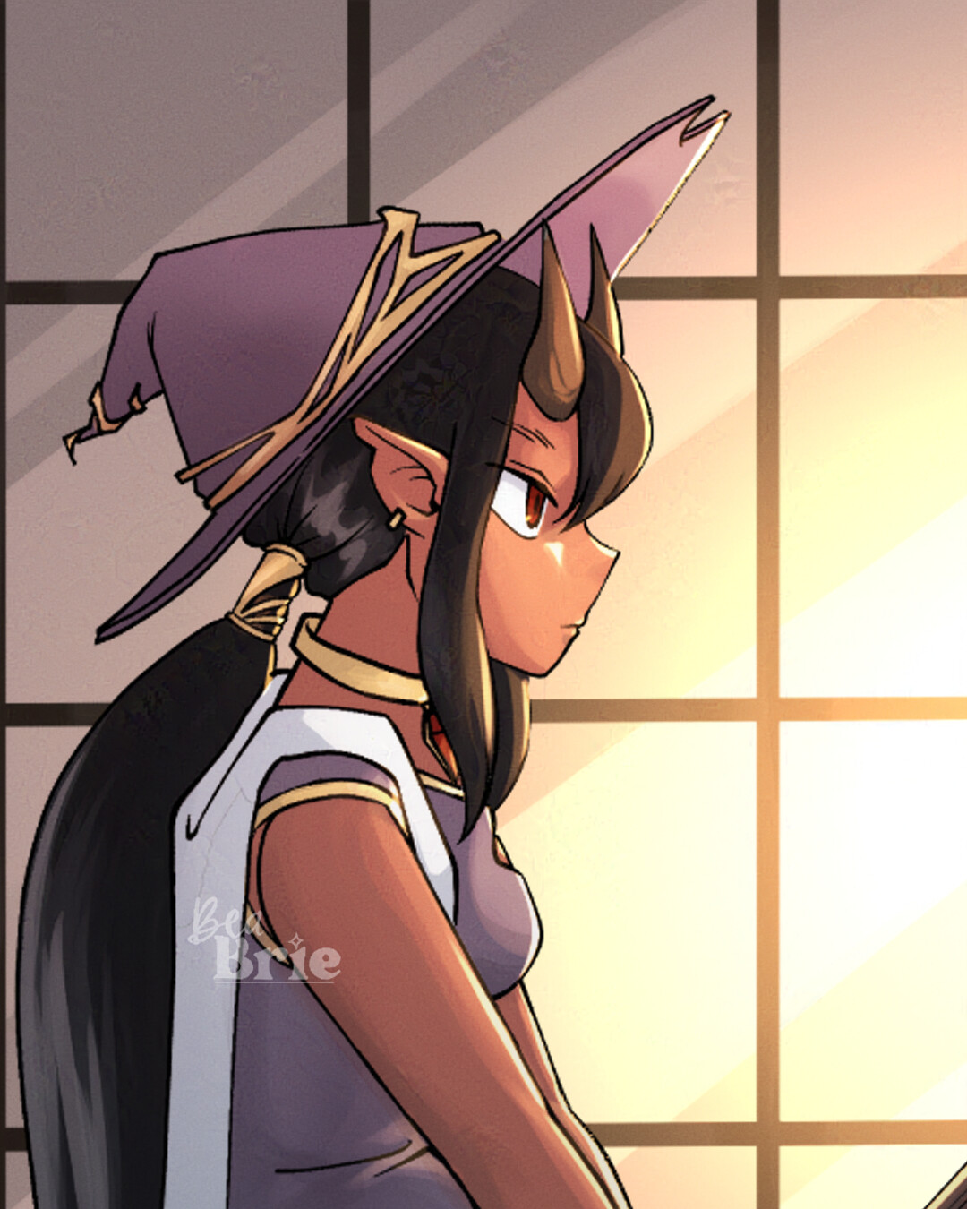 BeaBrie - Tiefling Wizard