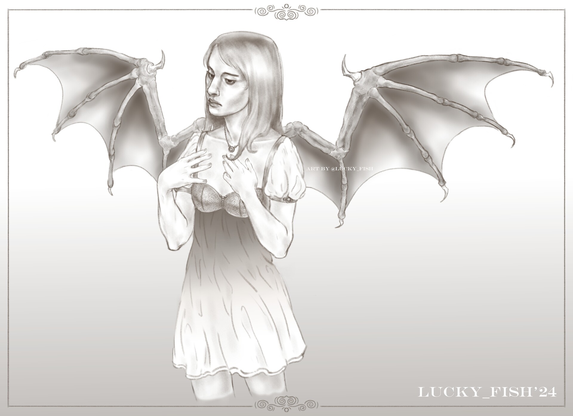 ArtStation - winged princess