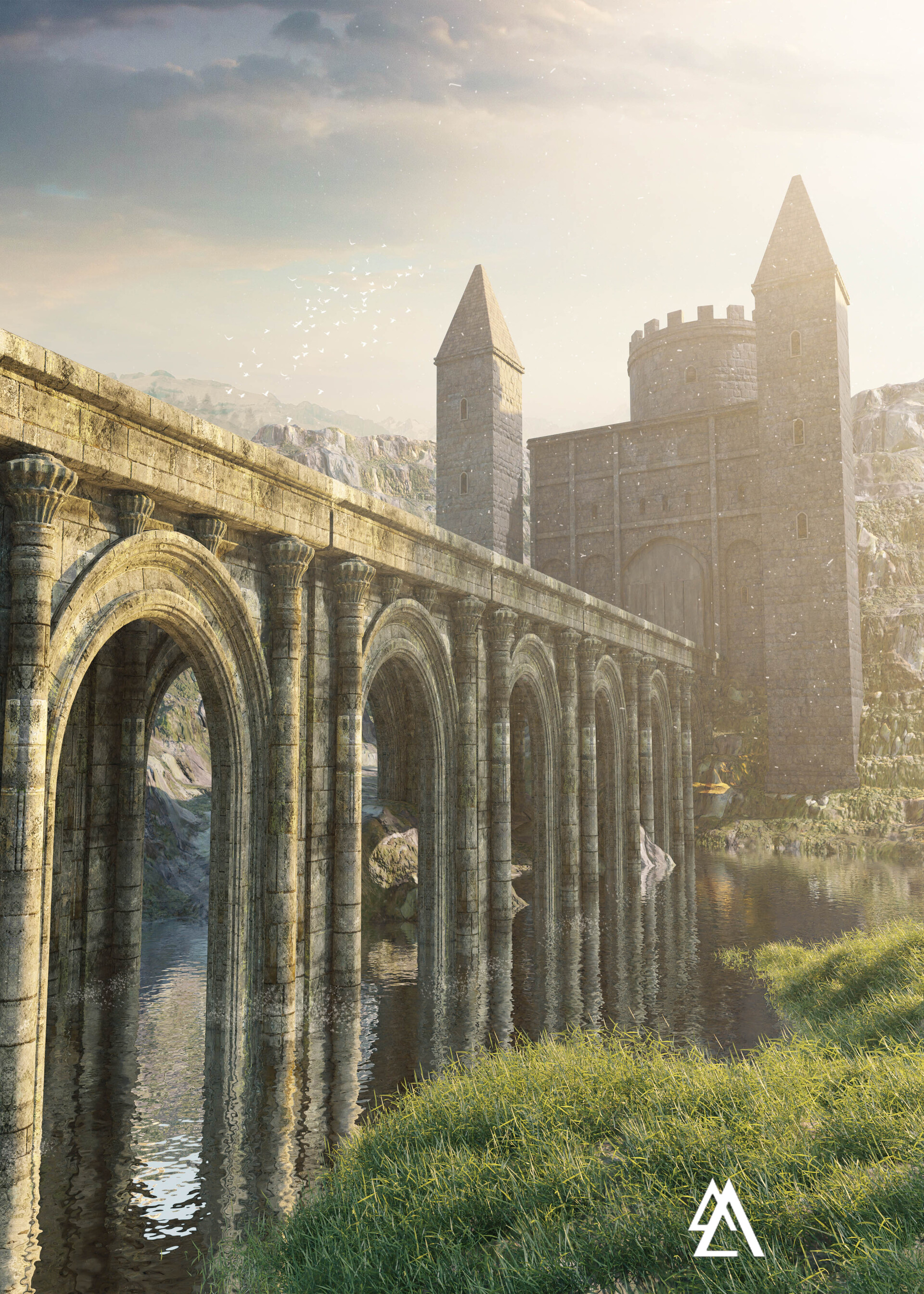 ArtStation - Castle Bridge