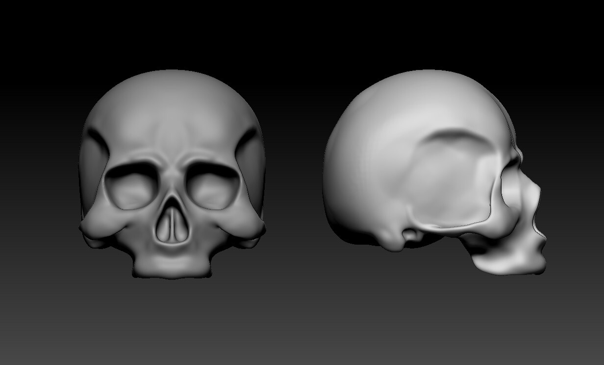 ArtStation - skull