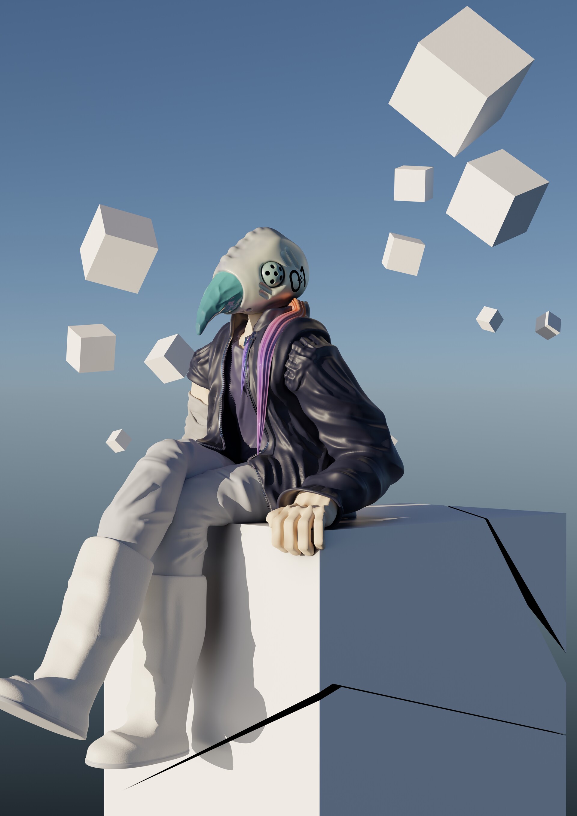 ArtStation - Cube Box