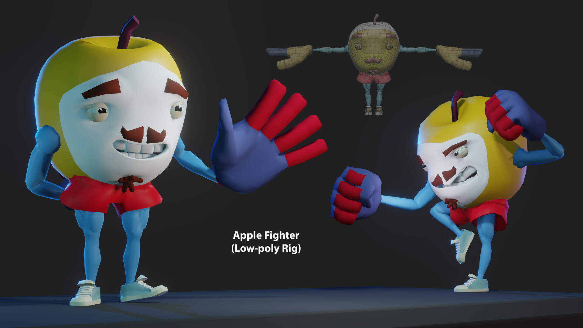 ArtStation - Apple Fighter