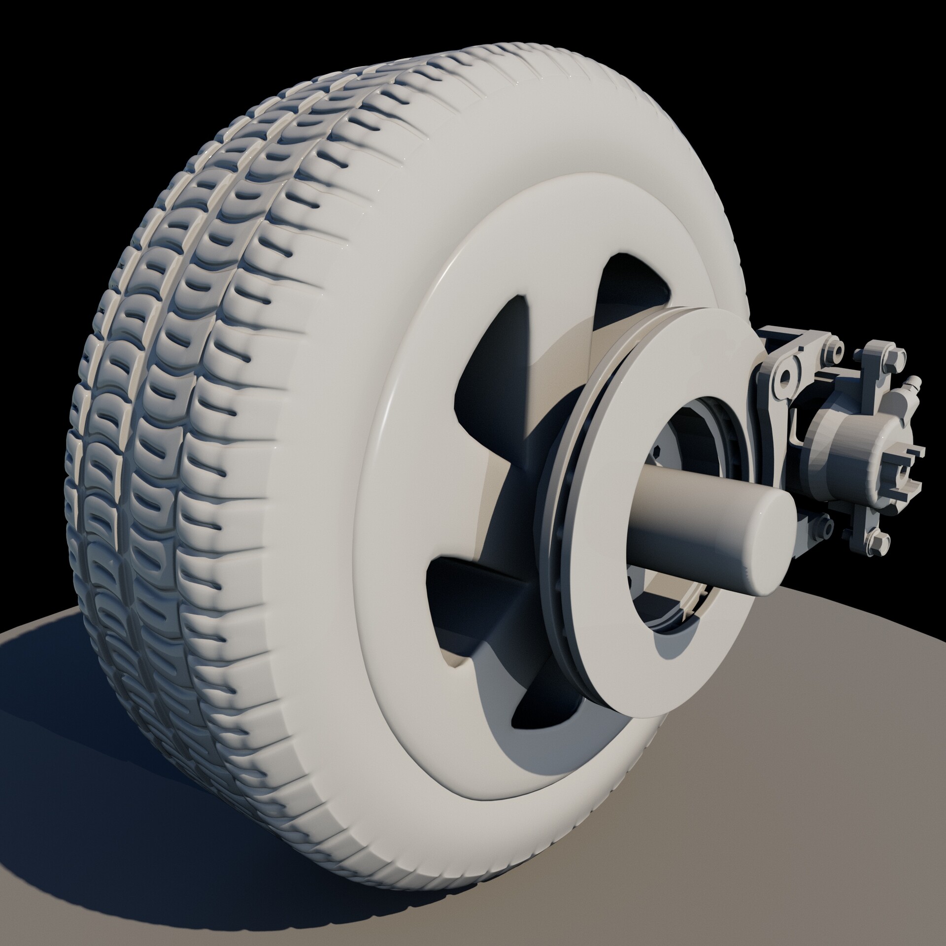 ArtStation - Wheel modelling