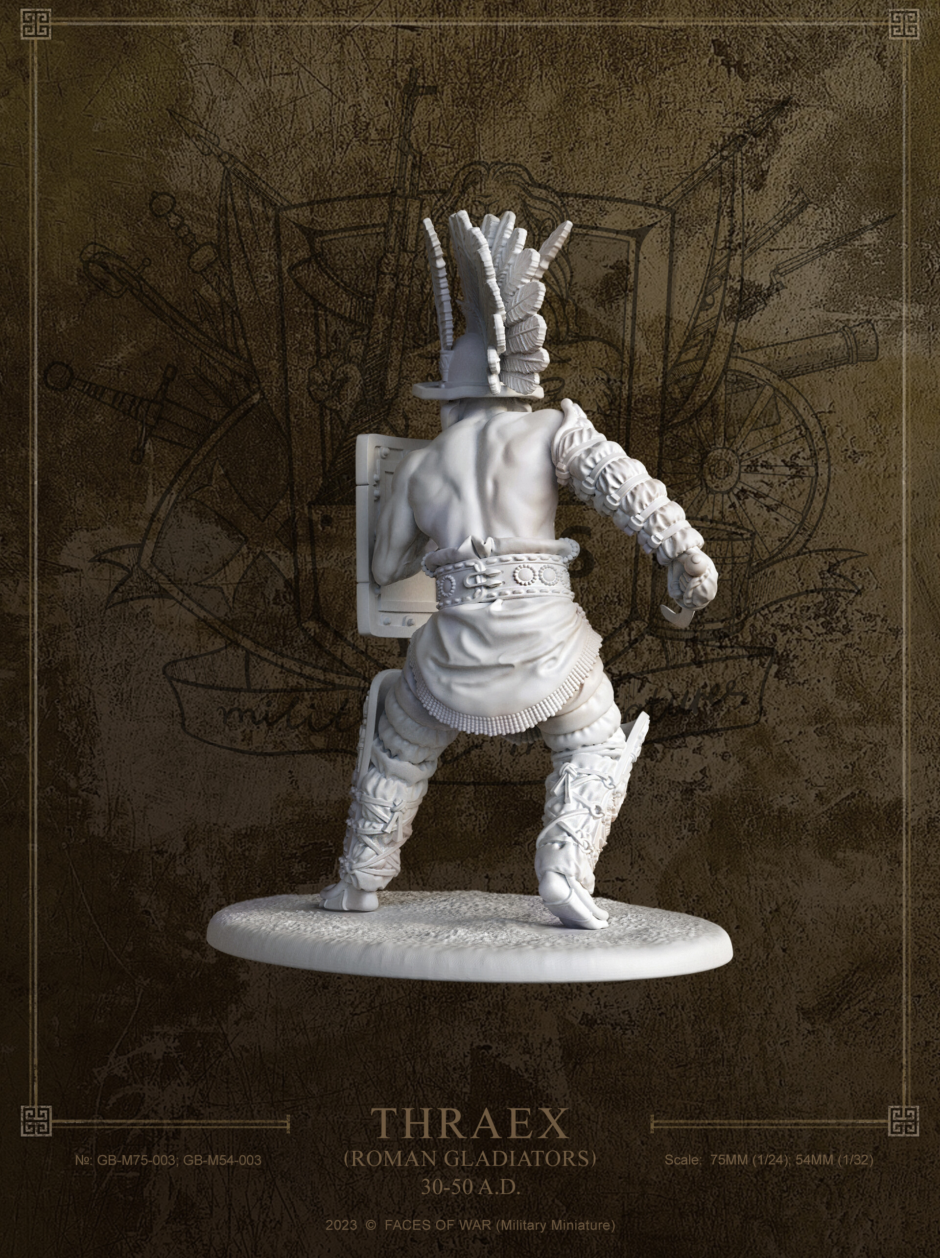 Iliya Kruglik - "Thraex" gladiator for Faces of War MM