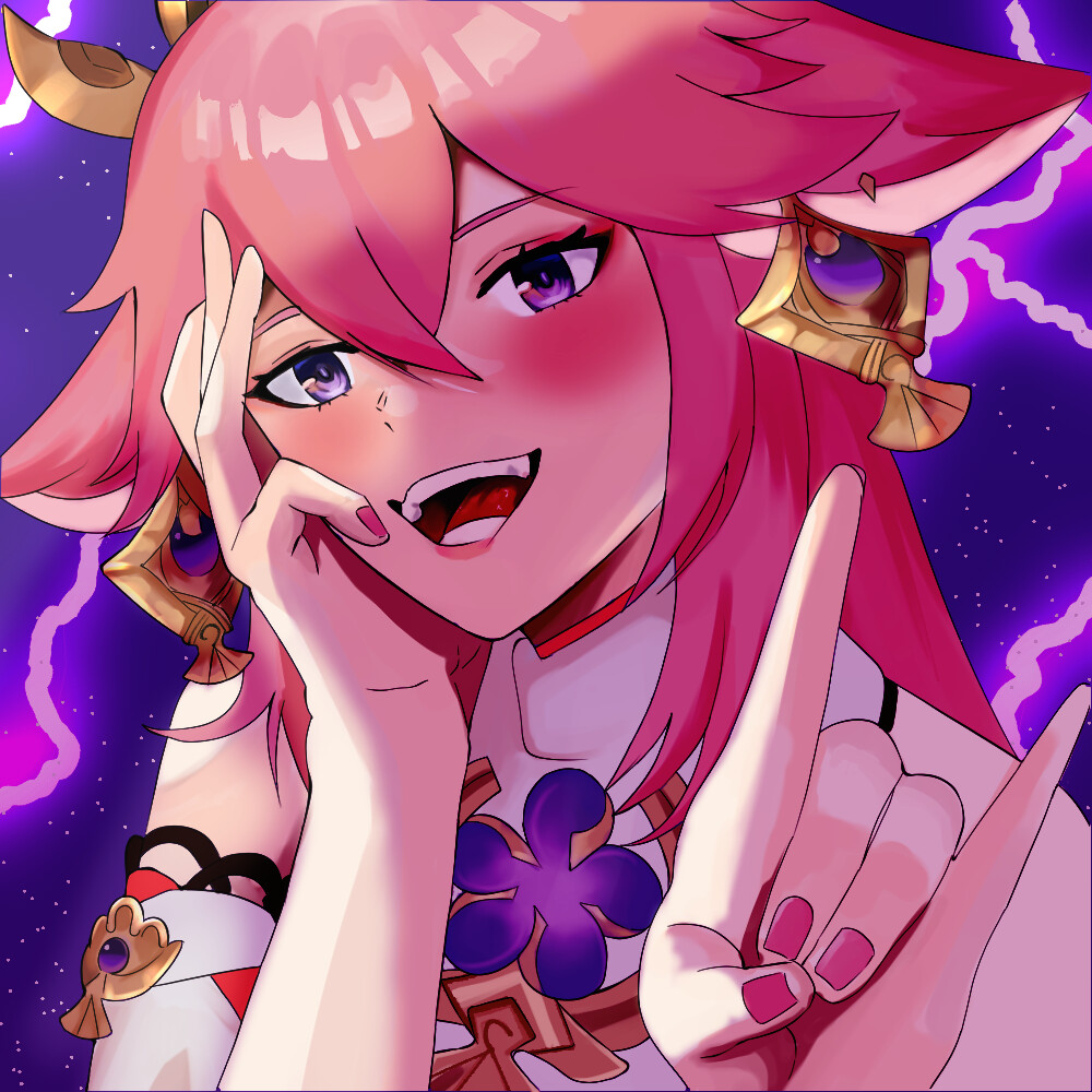 ArtStation - Yae Miko - Genshin Impact