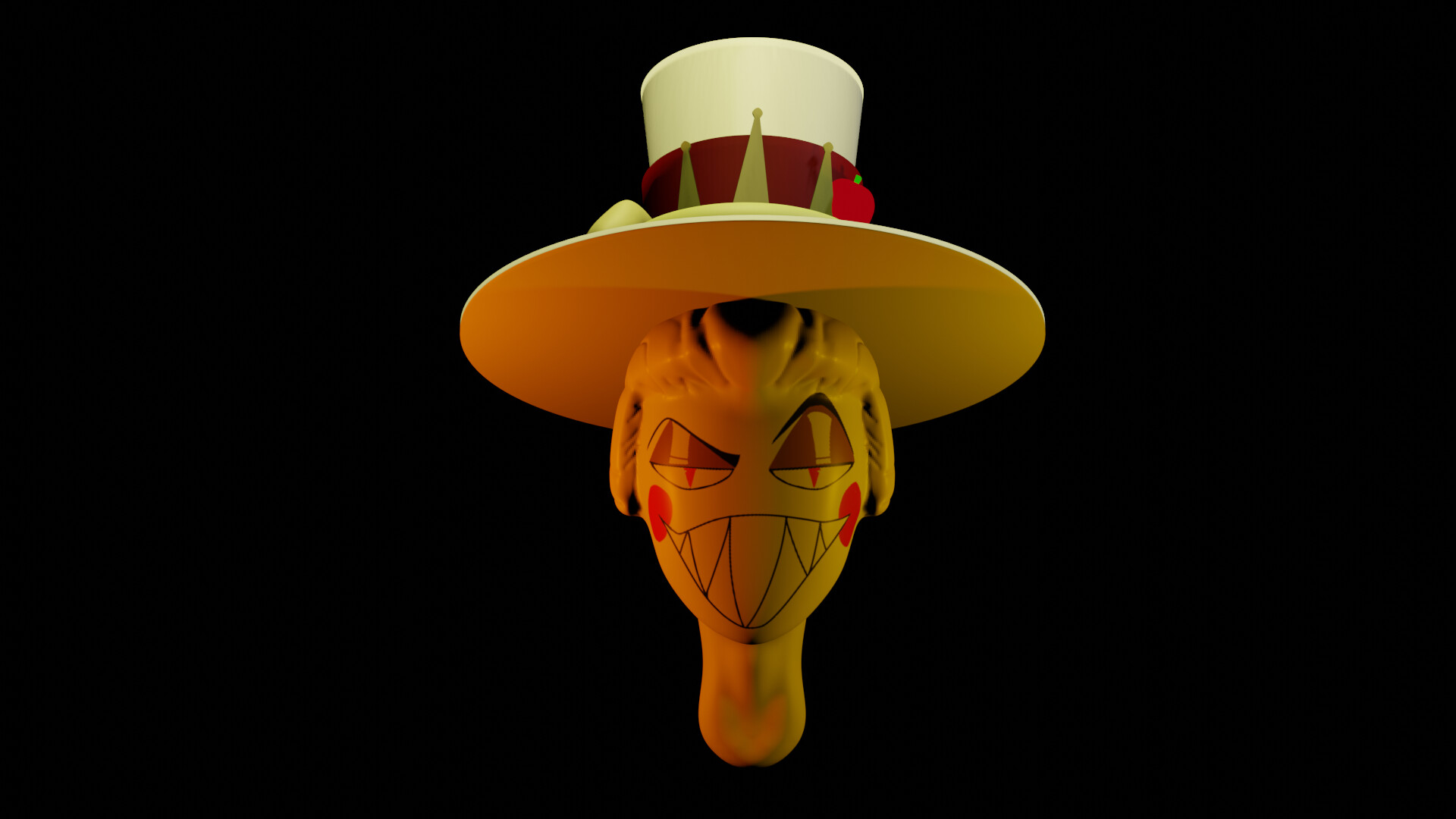 ArtStation - Lucifer head sculpt