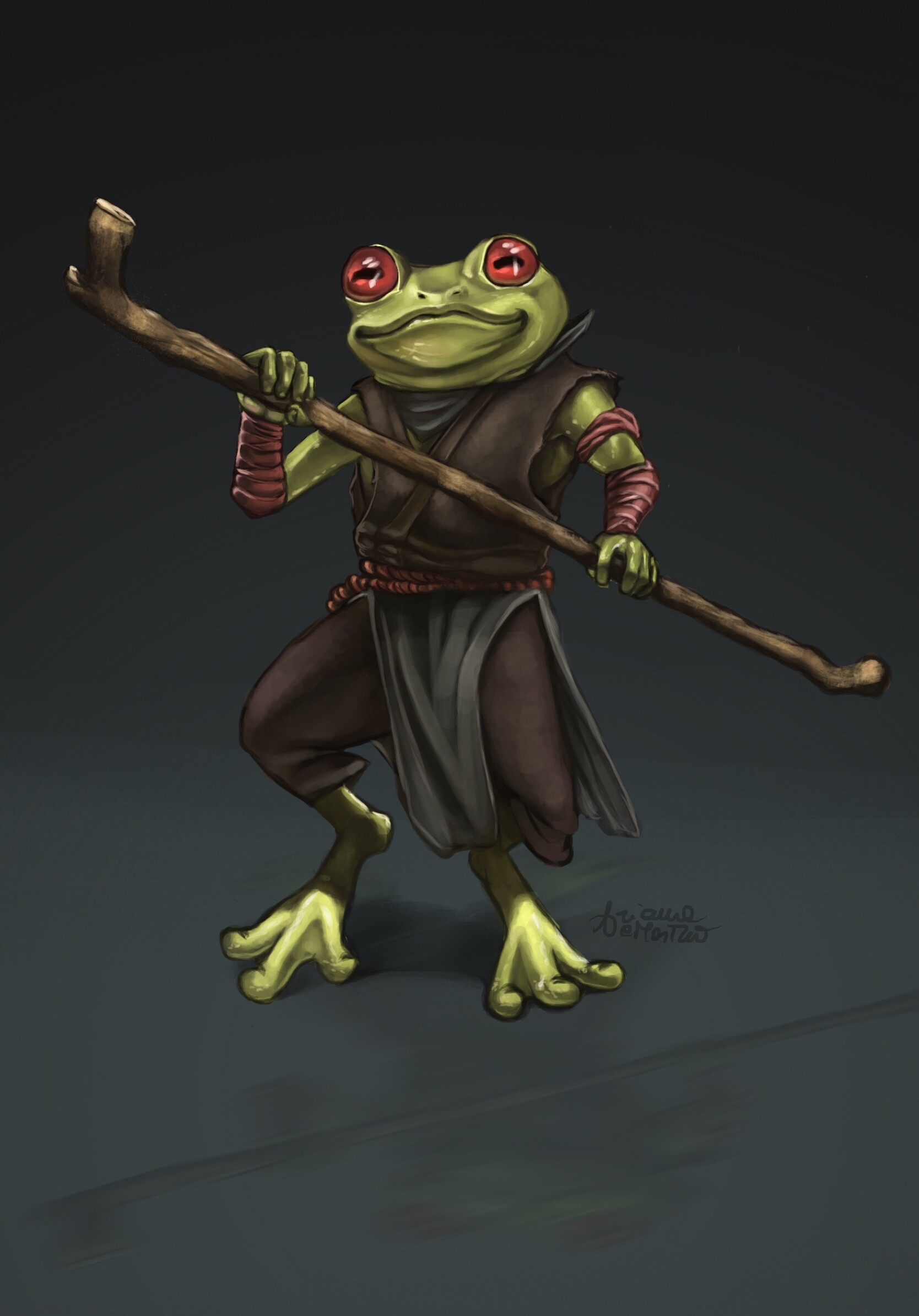 ArtStation - Character design challange- animal wuxia hero