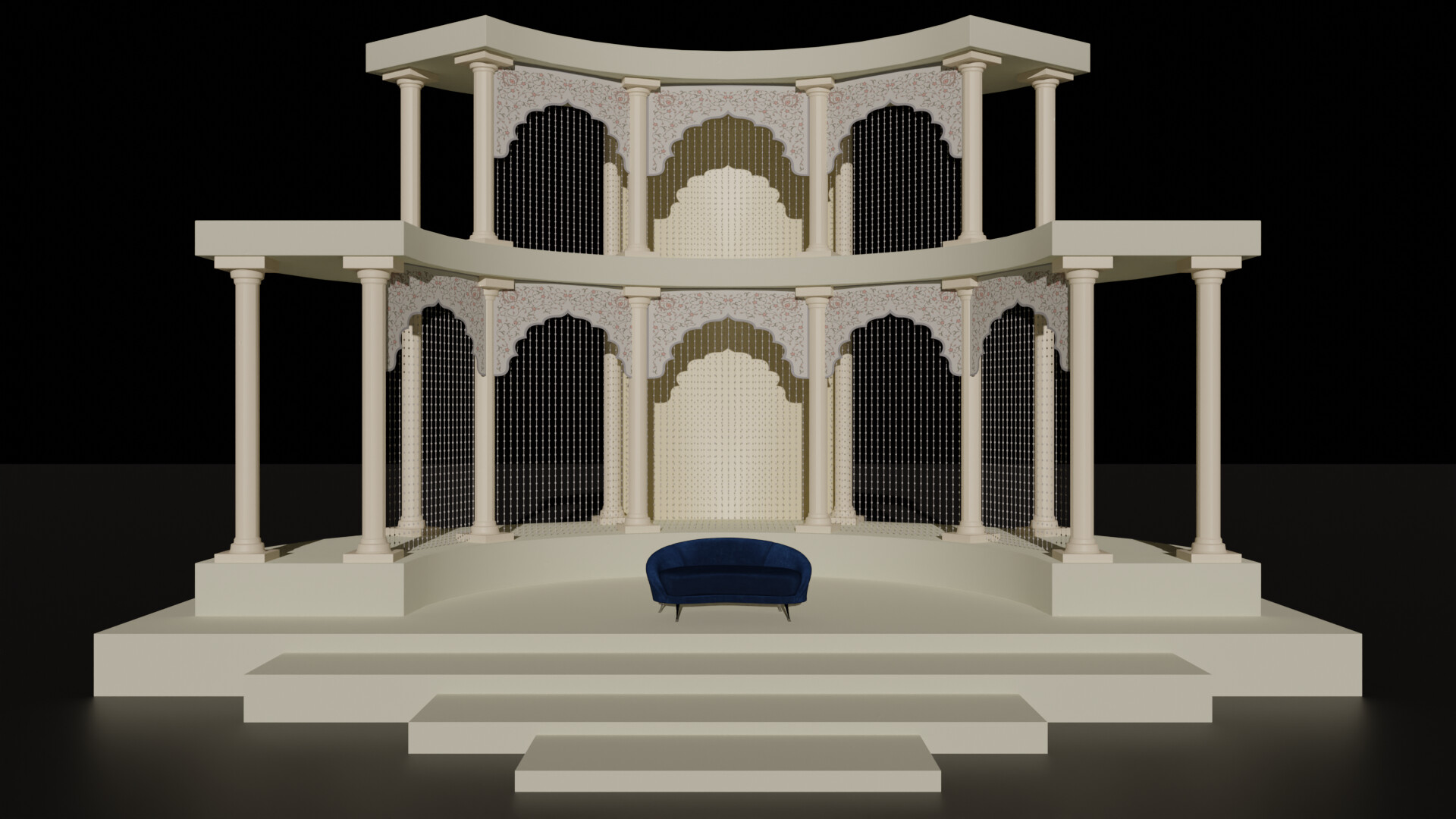 ArtStation - Stage Design for Luxury wedding events