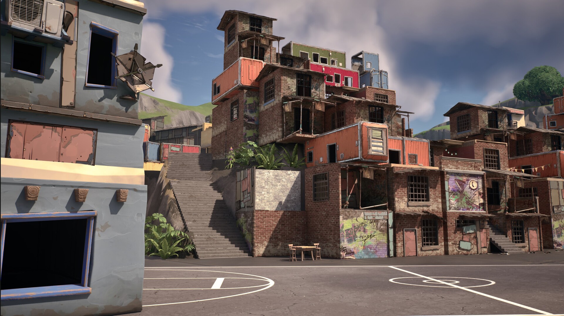 ArtStation - Soccer favela UEFN