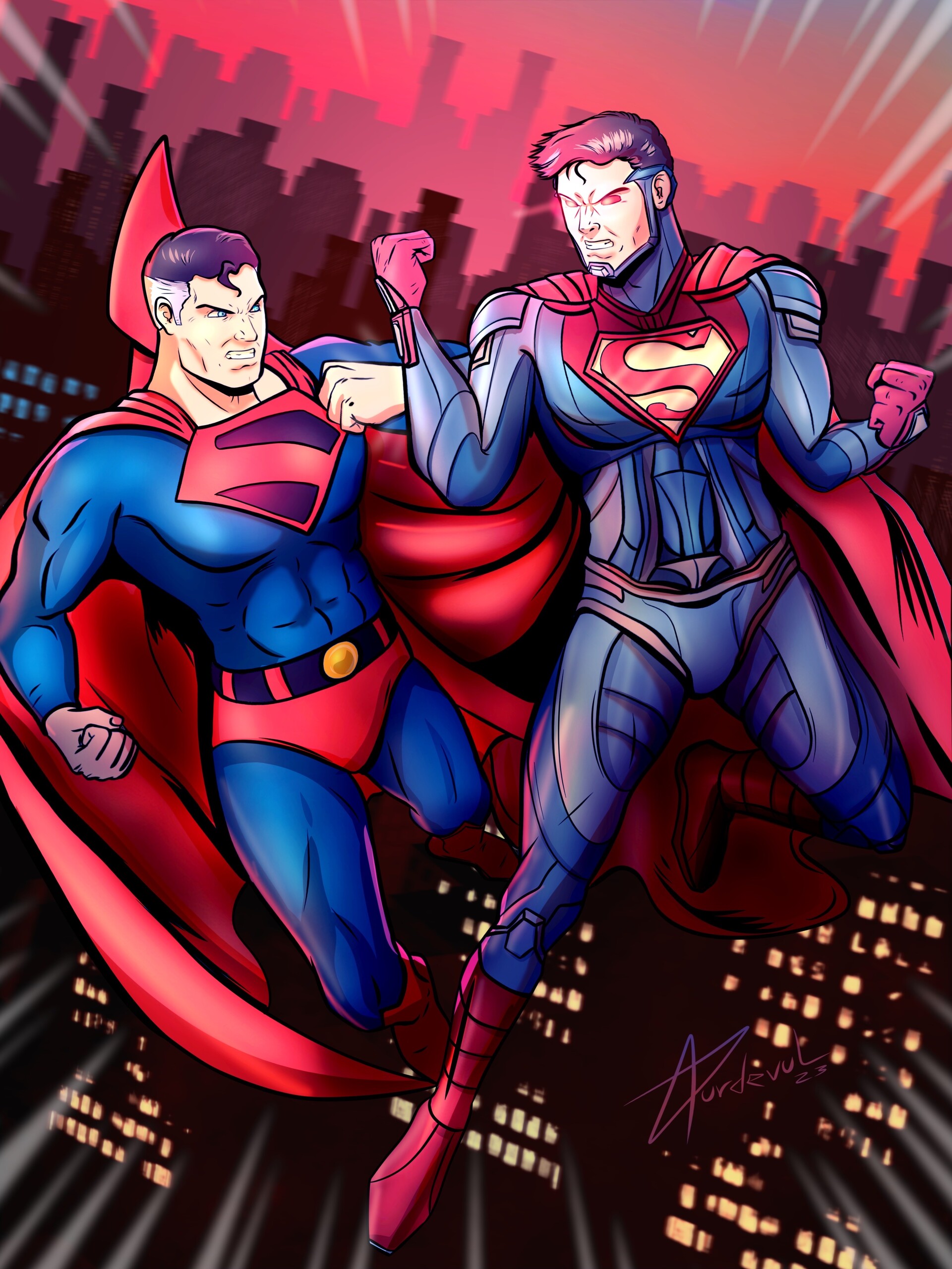 ArtStation - Superman x Superman