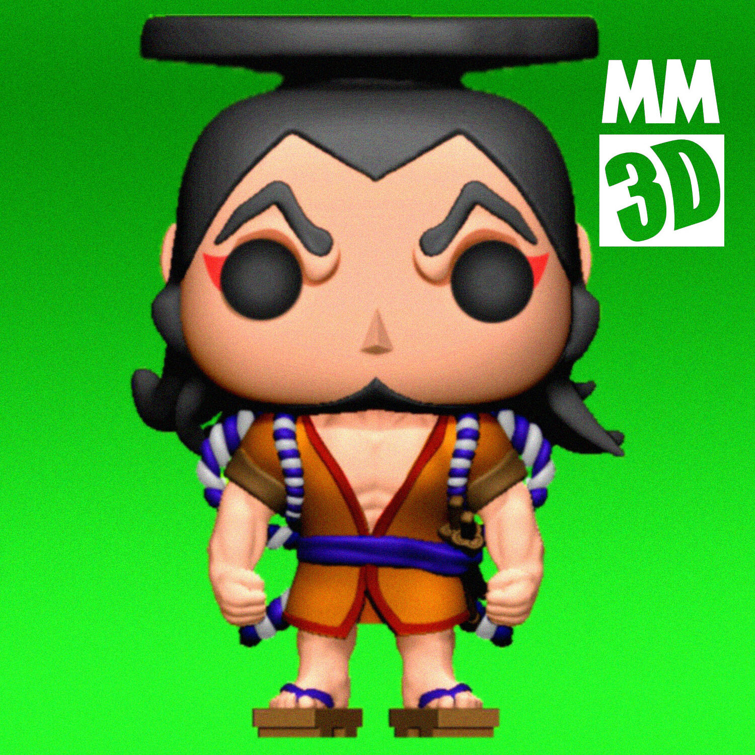 ArtStation - Oden One Piece Funko