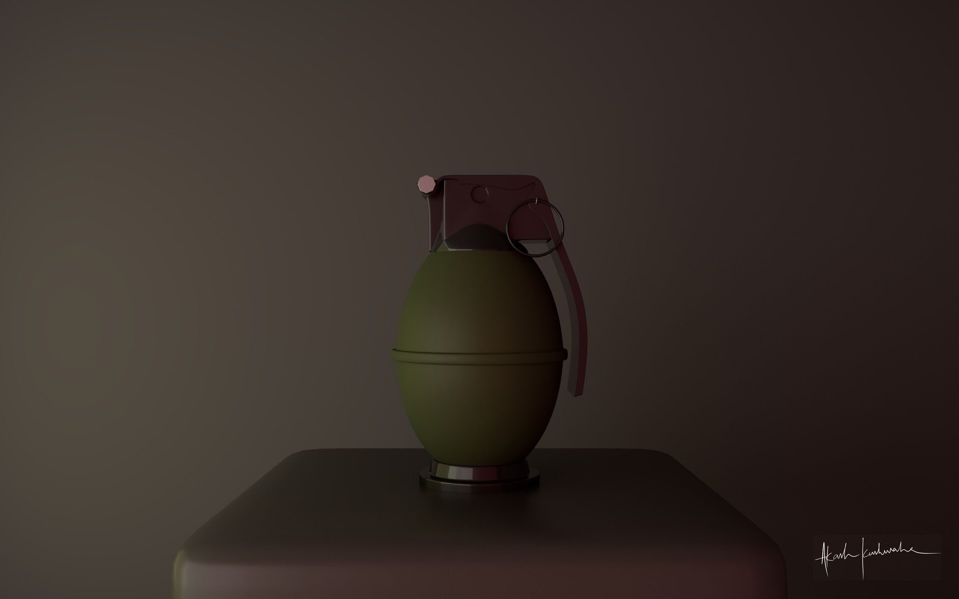 ArtStation - Granade 3D Model