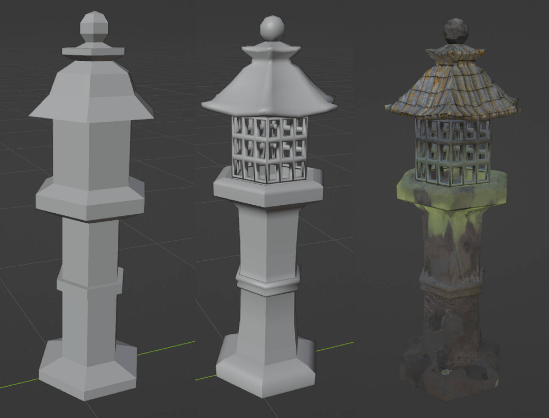 ArtStation - Japanese Lamp