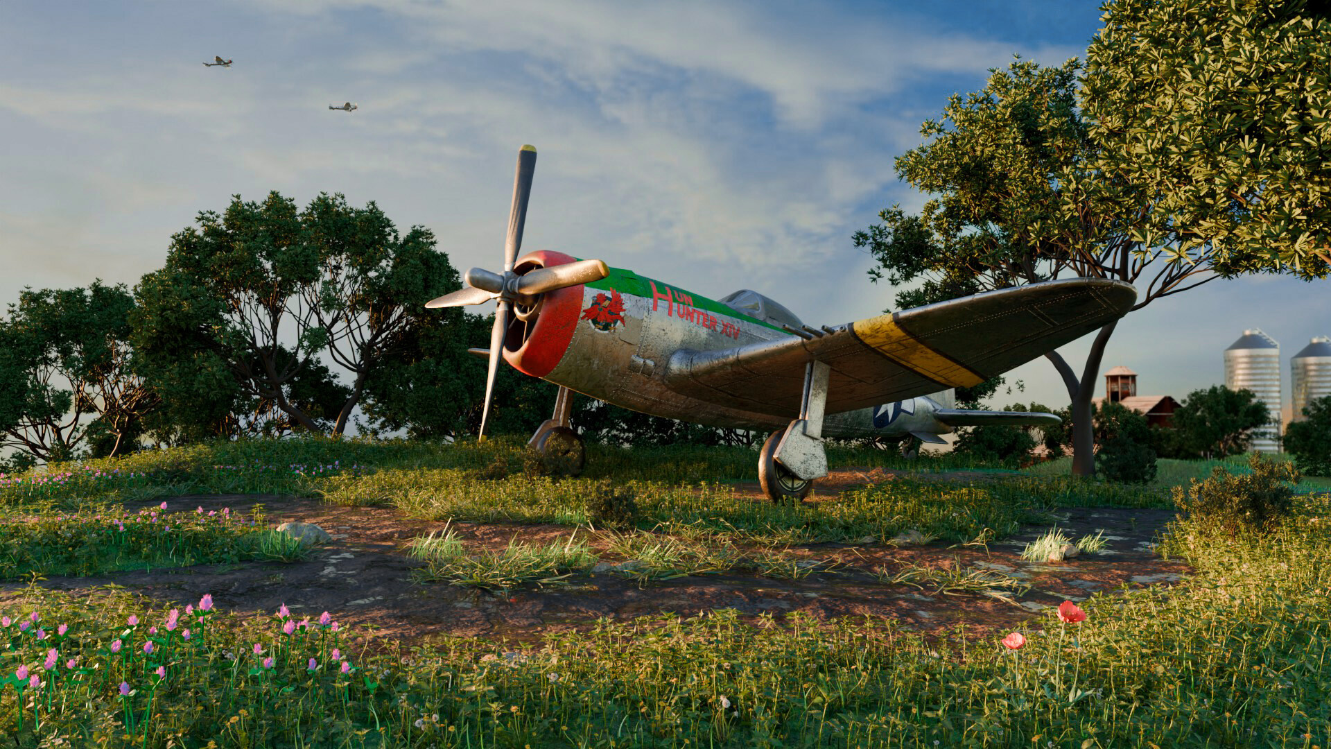 ArtStation - Battlefield landscape