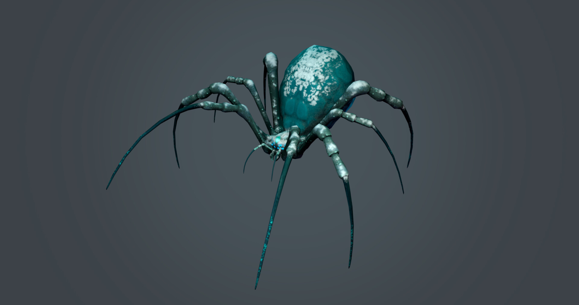 ArtStation - Stylized Frost Spider