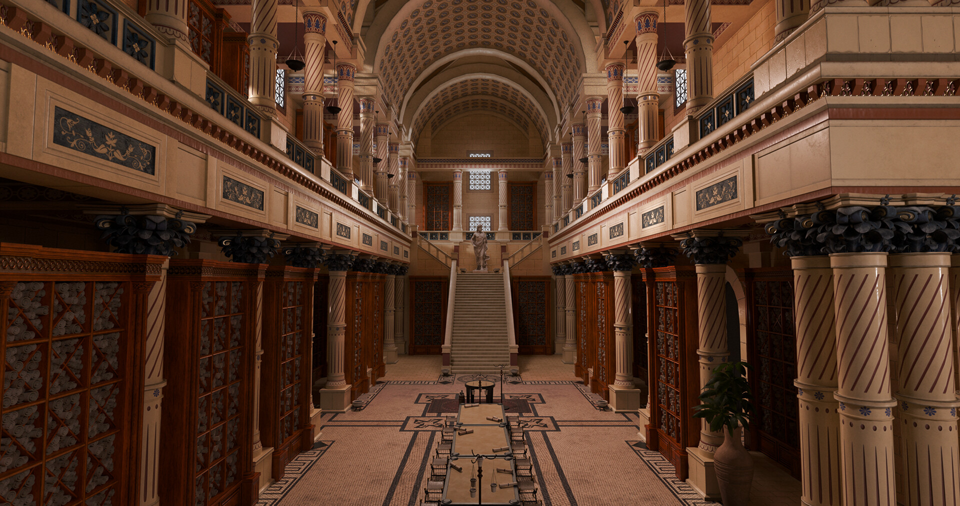 ArtStation - library of alexandria