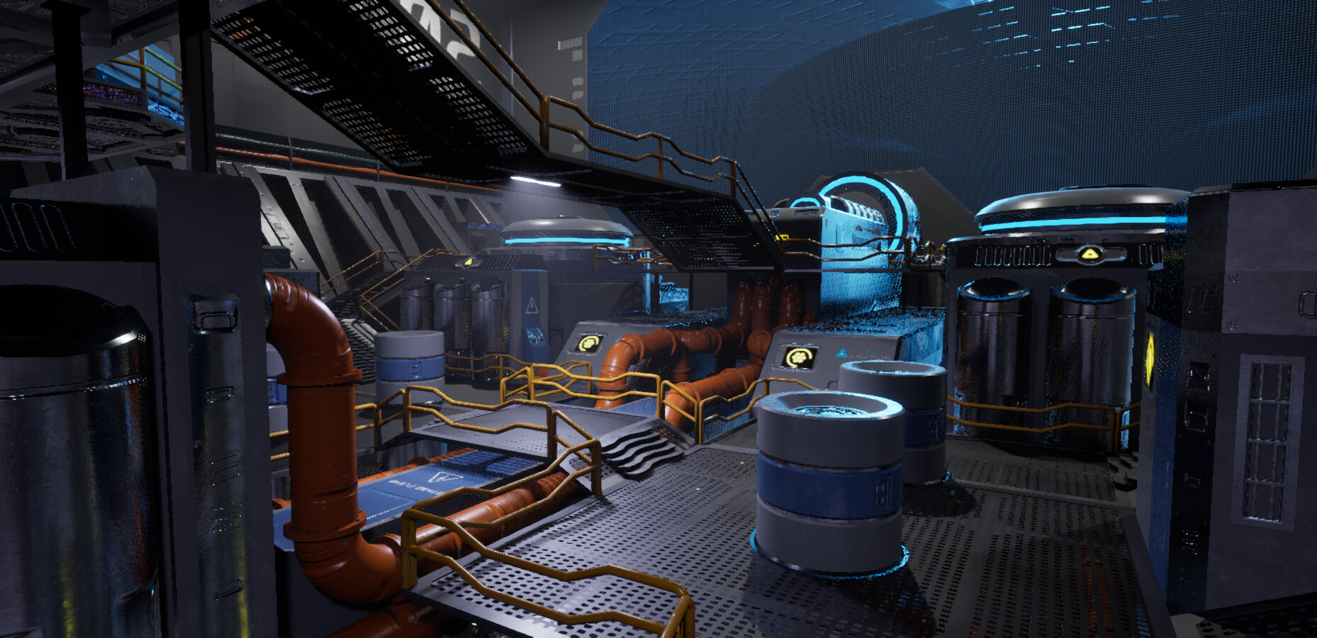 Leon Irving - Sci-Fi Reactor Environment