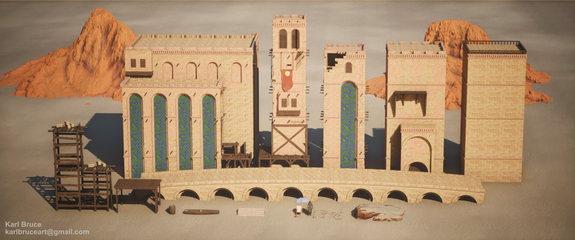 Karl Bruce - Sand Castle