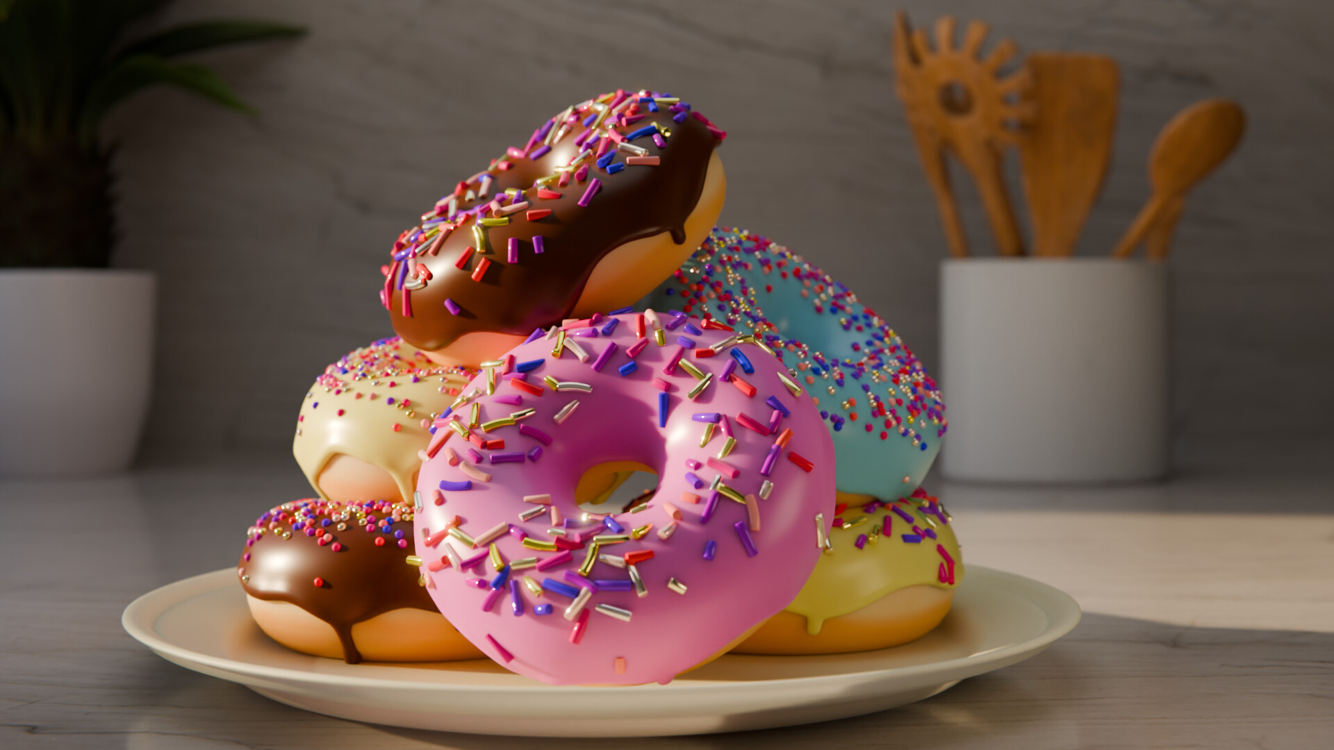 ArtStation - 3d donut