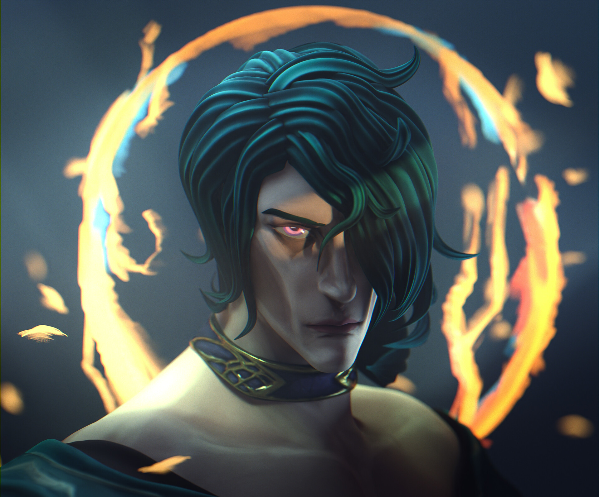 ArtStation - Hwei, the Visionary - League of Legends bust