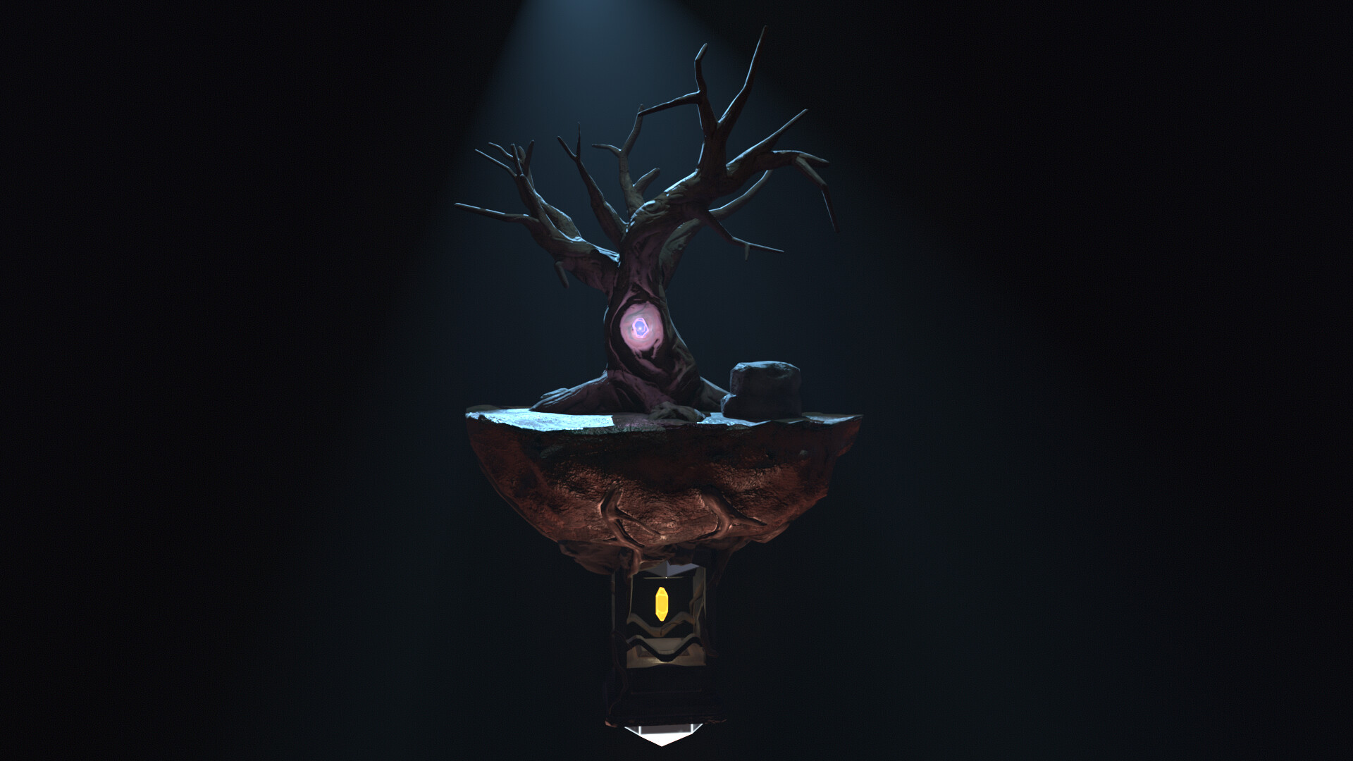 ArtStation - Bewitched Tree Diorama