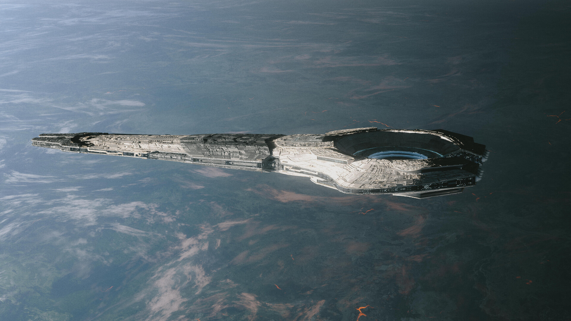 Samuel - Jump ship over a tidally locked planet