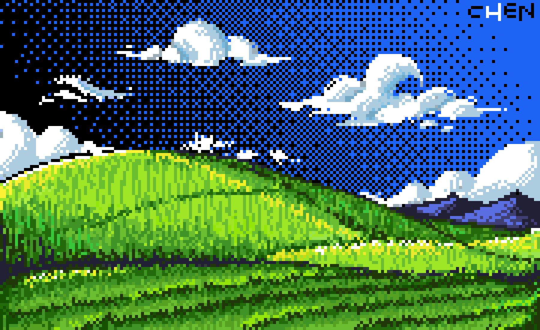 ArtStation - Windows XP Bliss ☁️•° ｡⋆