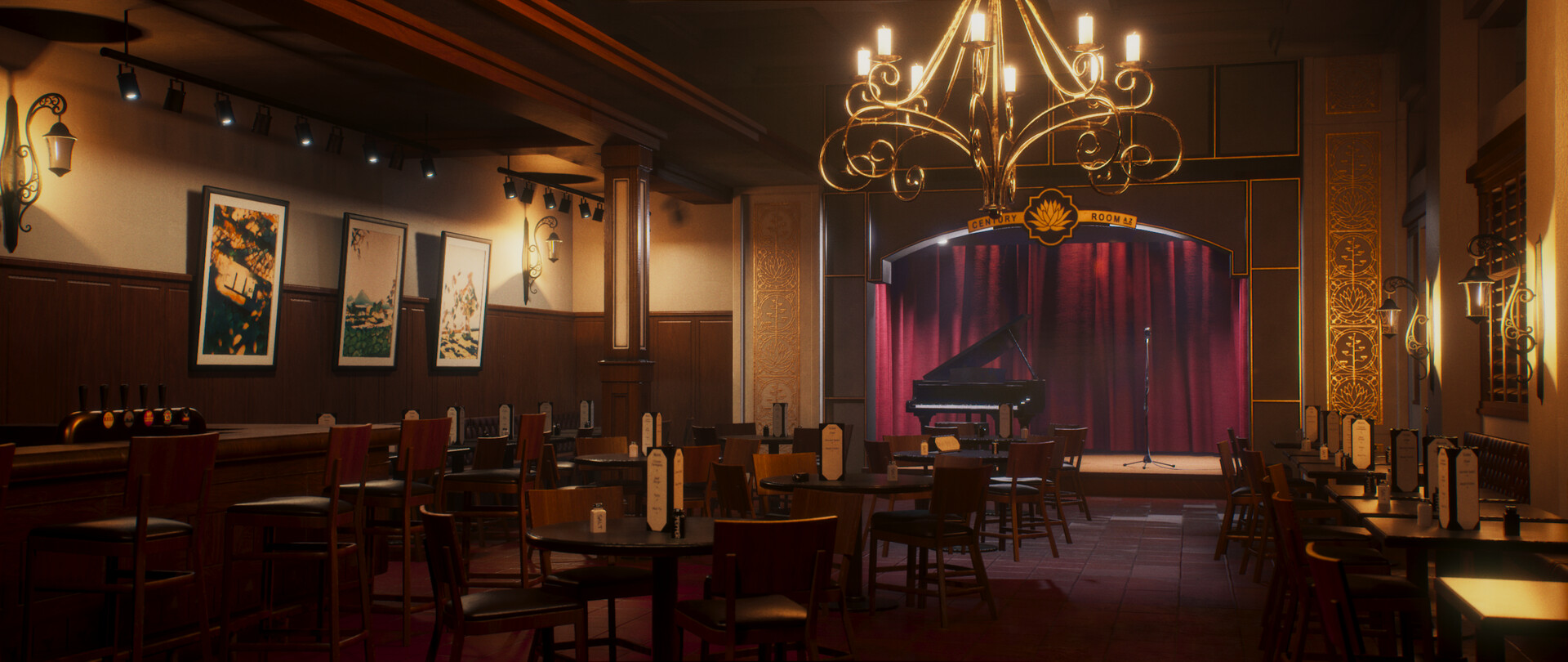 ArtStation - Jazz Club