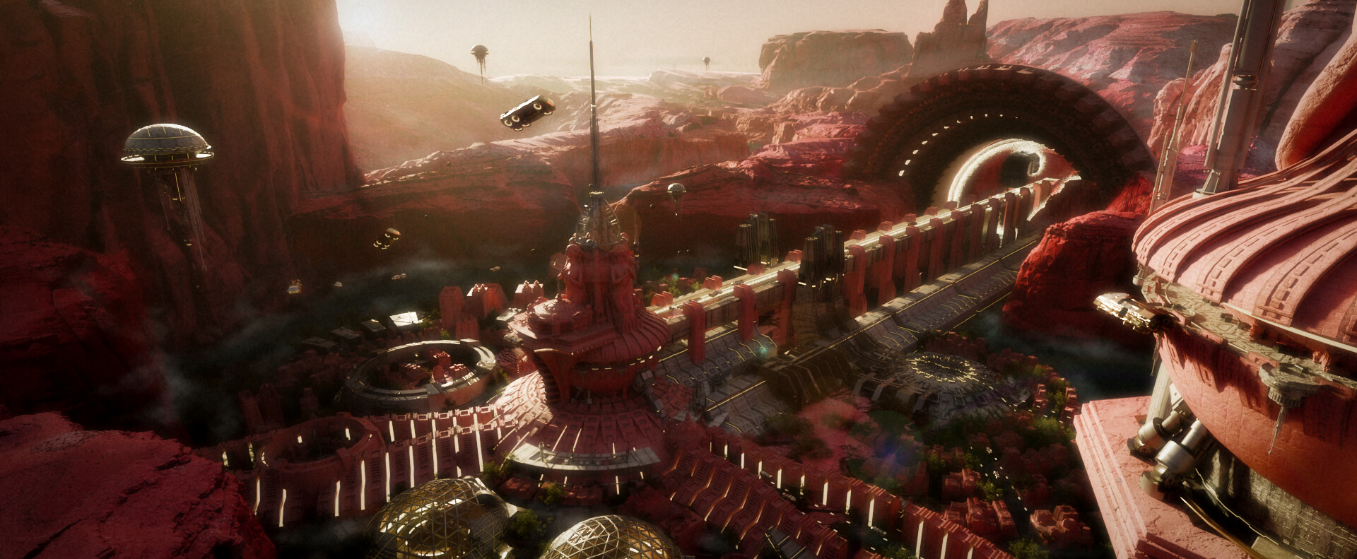 ArtStation - Ancient Alien City