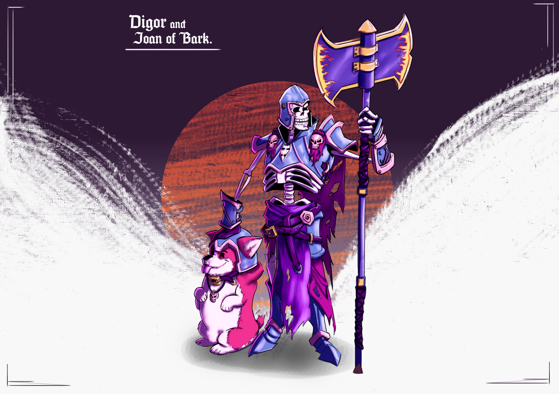 ArtStation - Digor and Joan of Bark