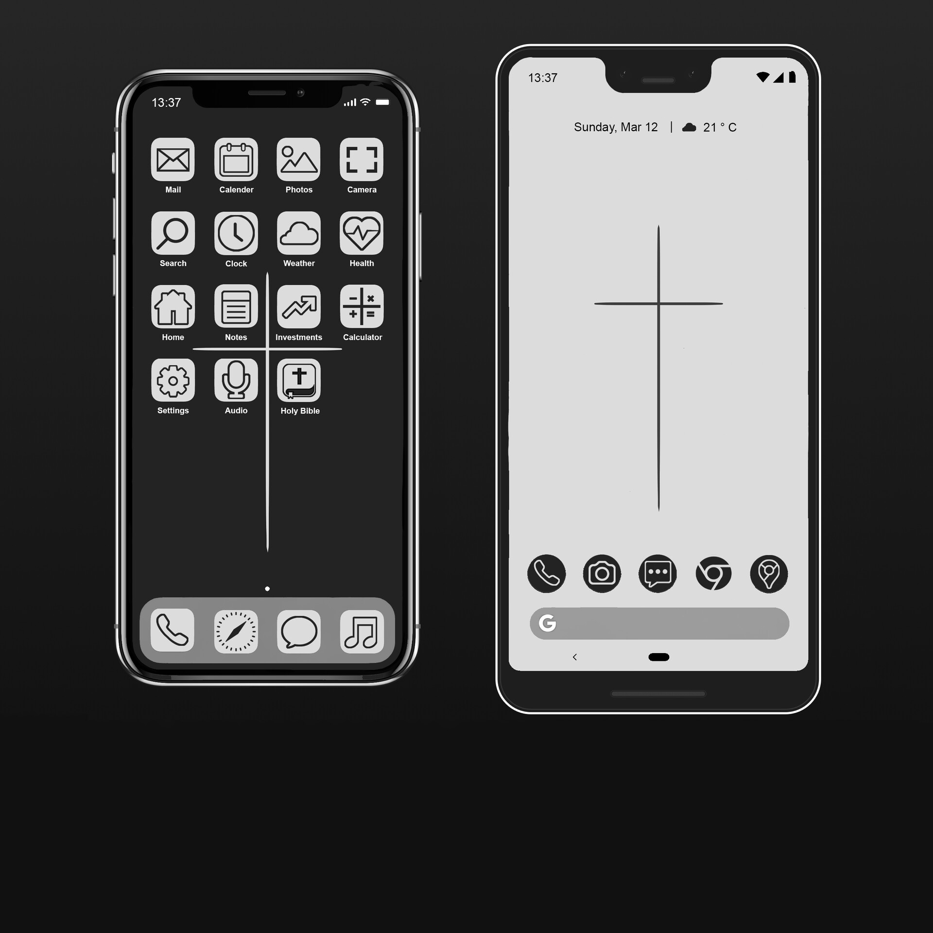 ArtStation - Christian Minimalist App Icon Set