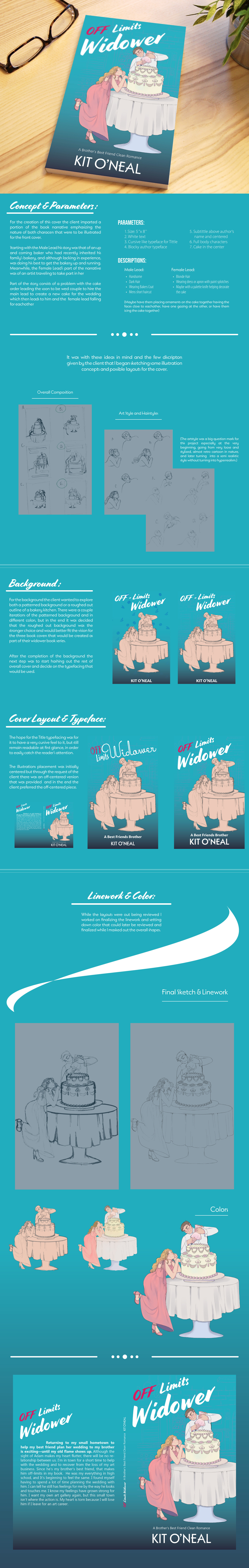 ArtStation - Widower Series Book 1 Cover