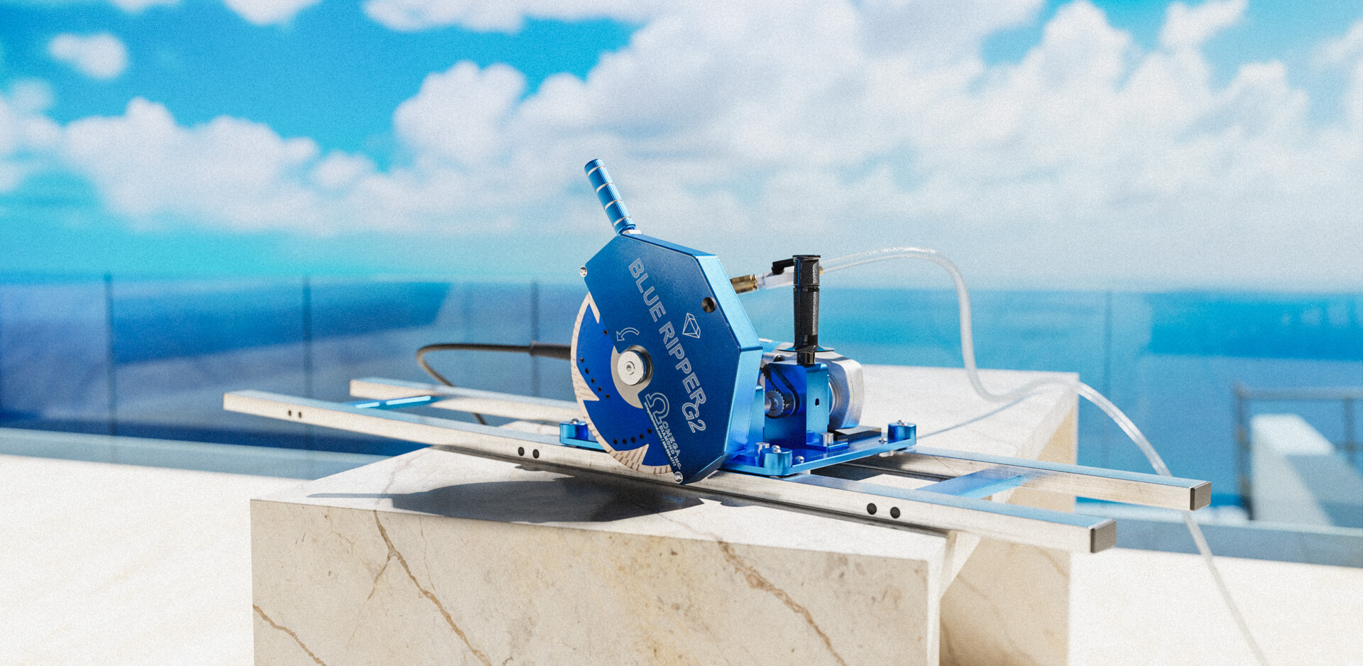ArtStation - Omega Diamond G2 Rail Saw