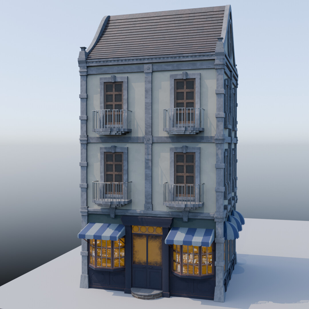 ArtStation - Victorian Building